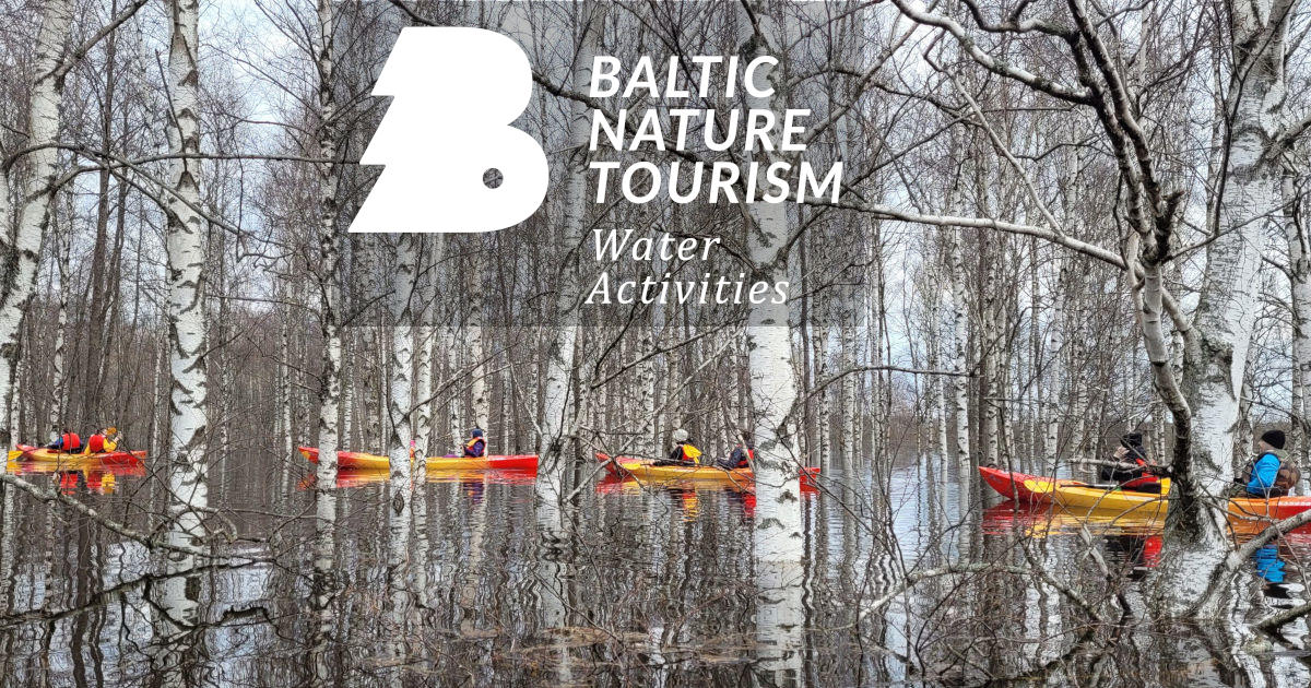 Baltic Nature Tourism - Water activities